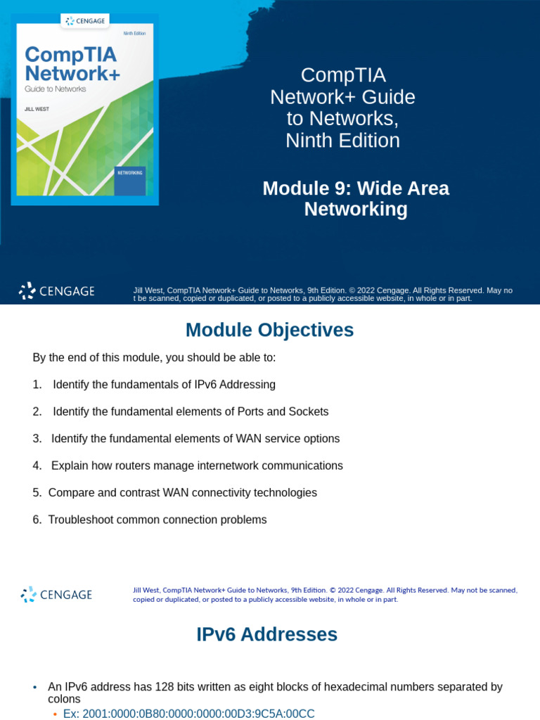 WAN Networking Fundamentals Explained | PDF | I Pv6 | Routing