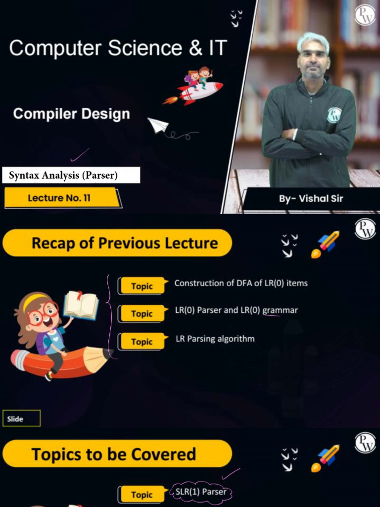 Syntax Analysis Parser 12 Class Notes Pdf 7158