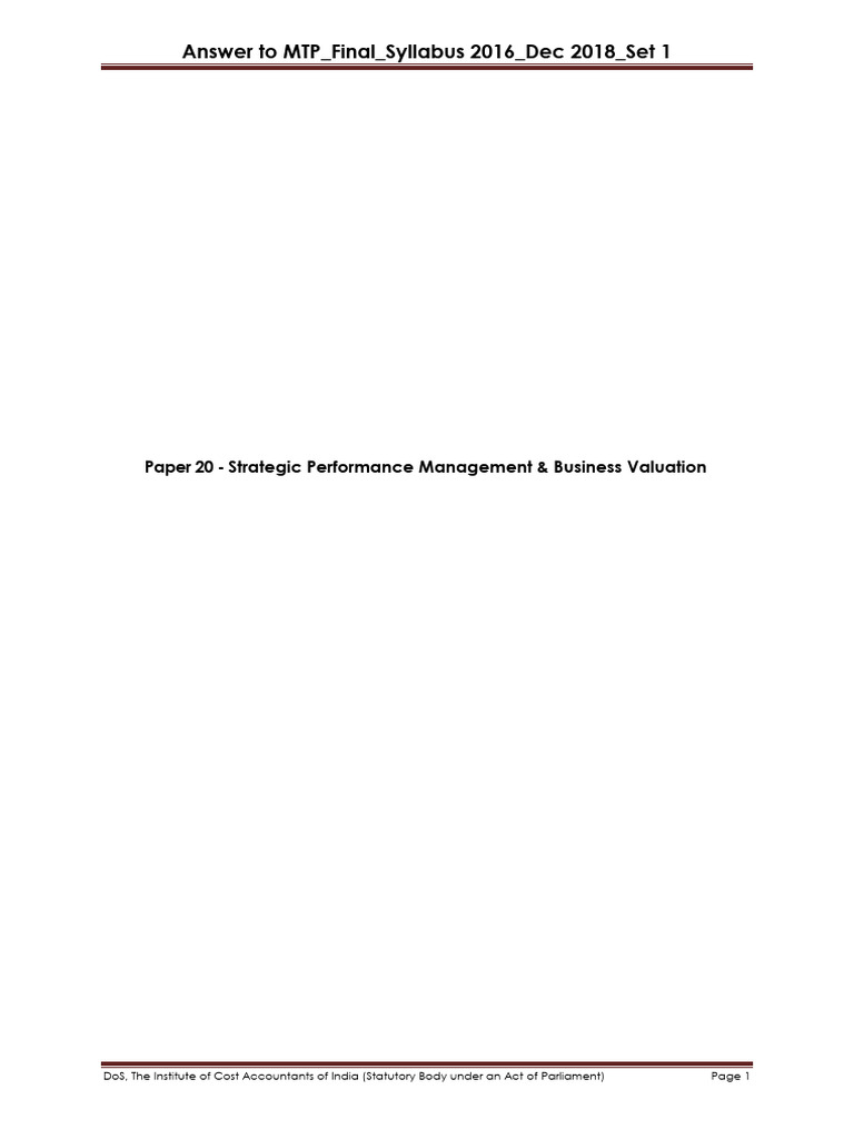 MTP D18 (1) | PDF | Risk Management | Risk