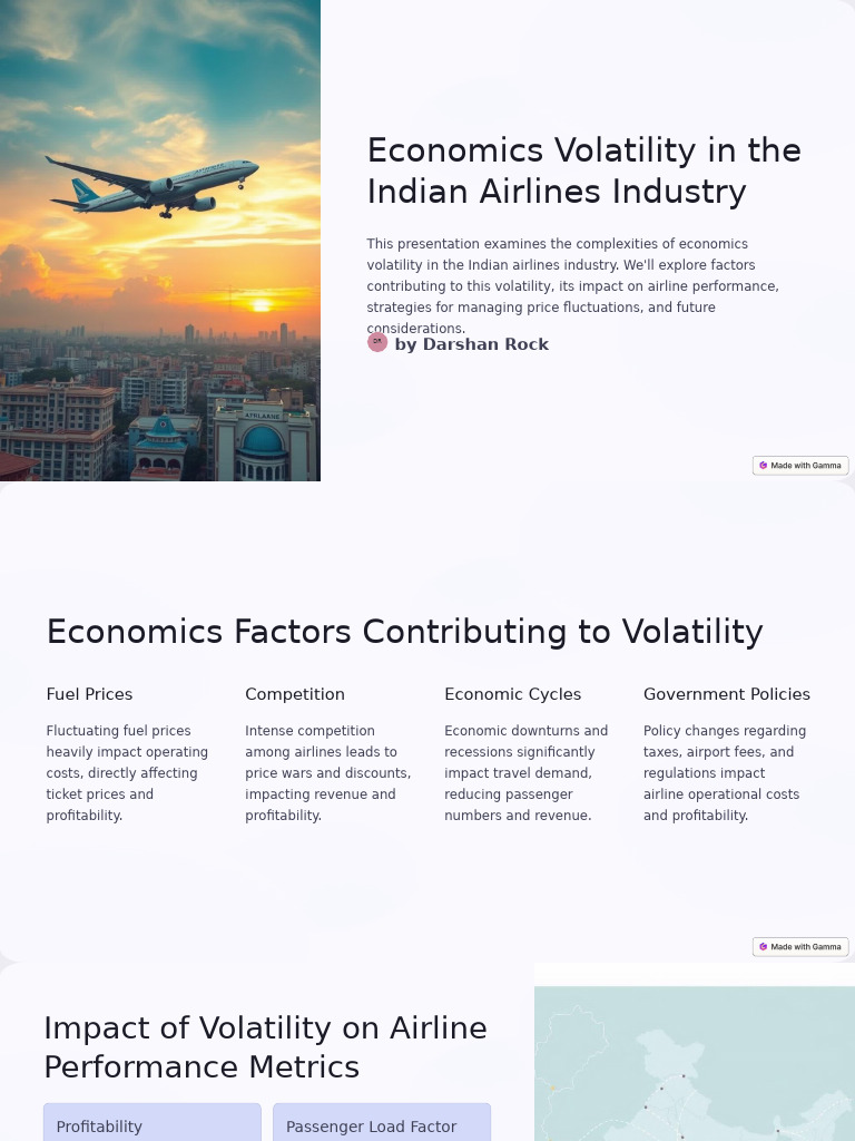 Indian Airlines Economic Volatility Analysis | PDF | Airlines | Pricing