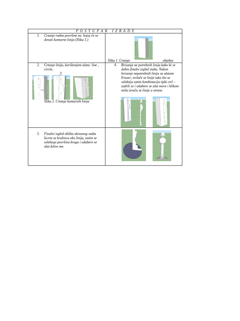 Postupak Izrade Stuba | PDF