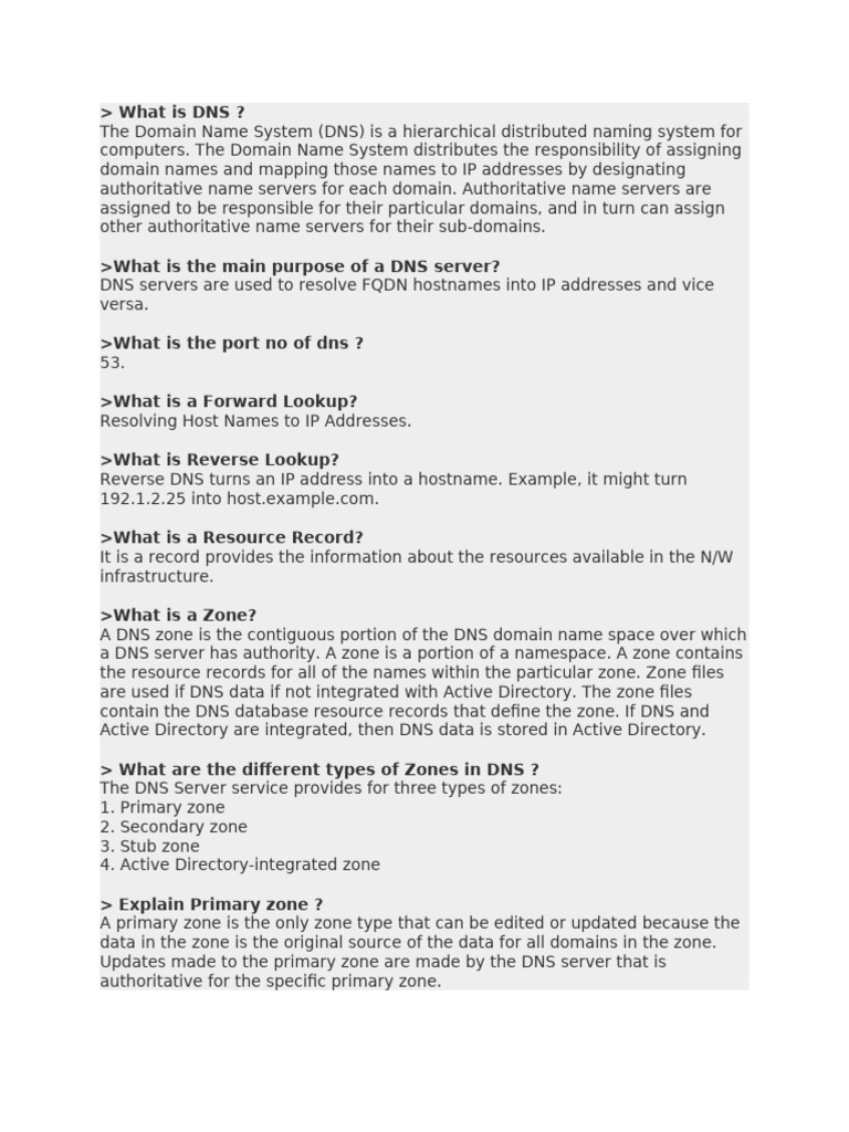 DNS | PDF | Domain Name System | Domain Name