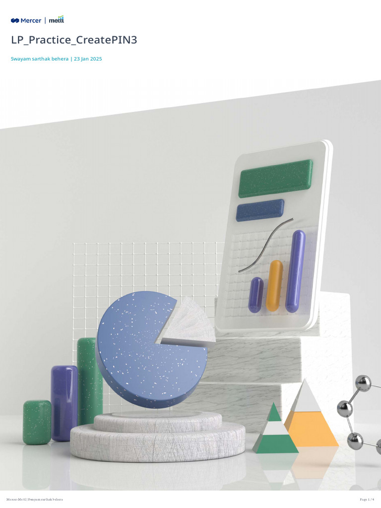Mercer-Mettl Test Results Summary | PDF | Tests | Evaluation Methods