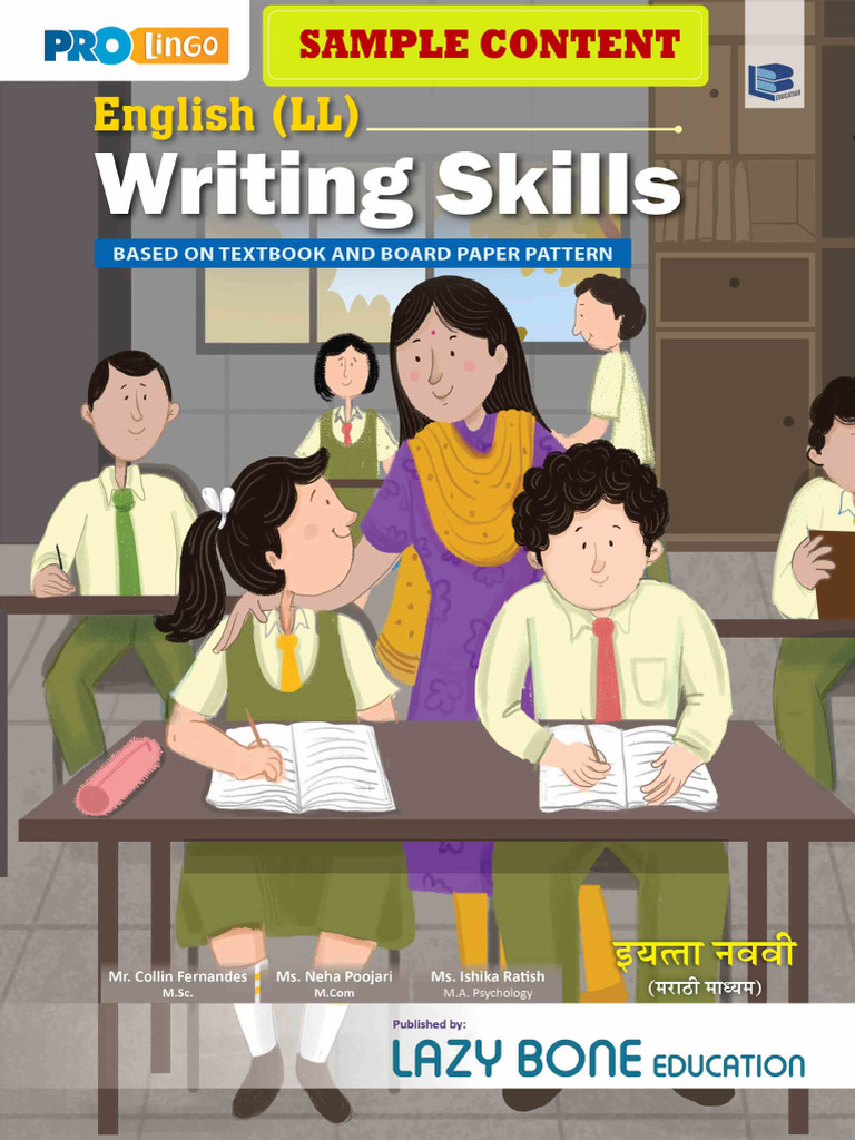 Std 9 English Writing Skills Guide | PDF | Secondary Education