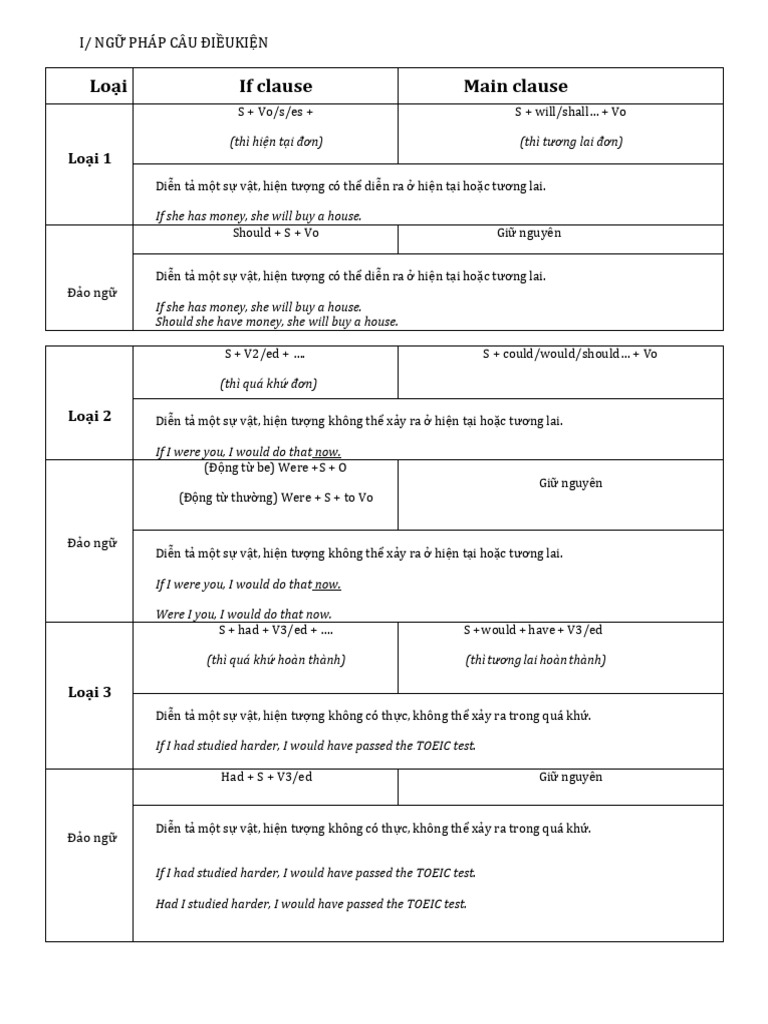 Conditional Clause PDF | PDF