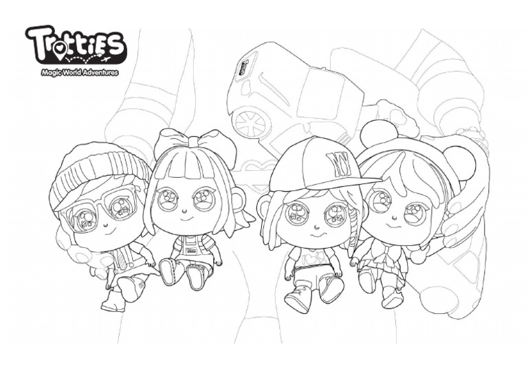 Coloreable Trotties Con Emily | PDF