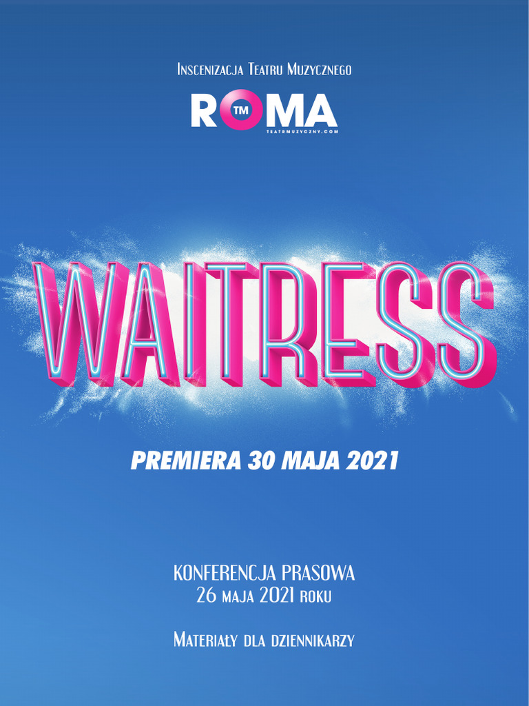 Materialy Dla Mediow Waitress | PDF