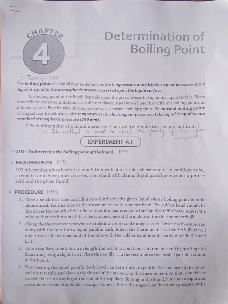 experiment 6 record | PDF | Boiling | Liquids