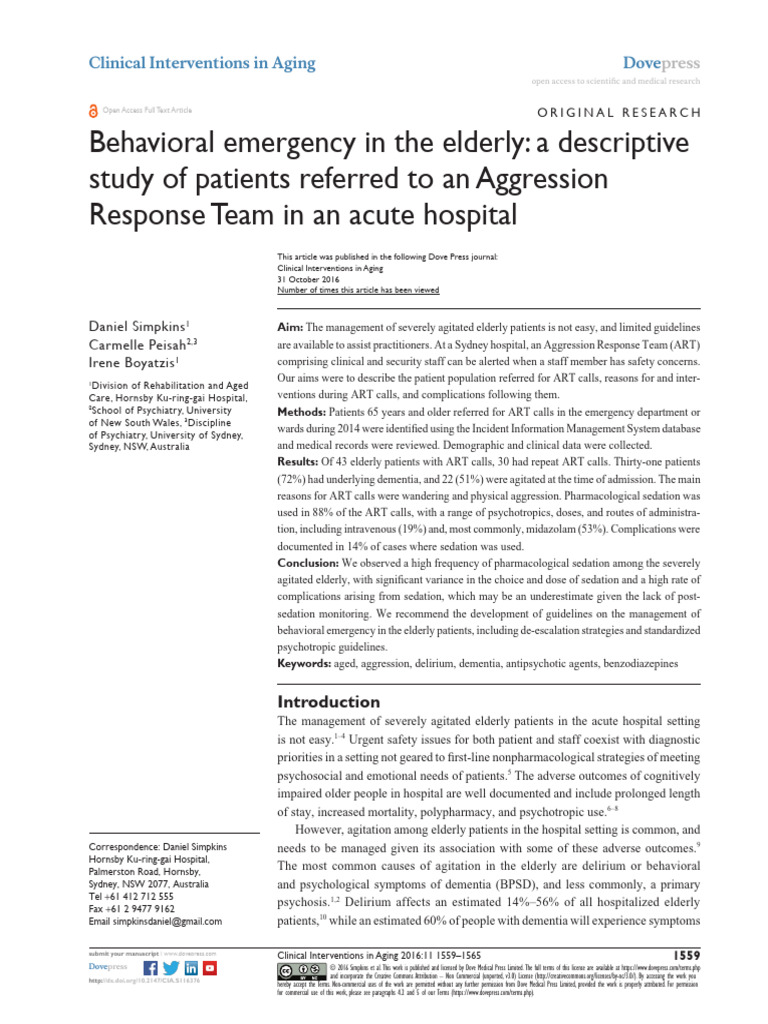 CIA-116376-behavioral-emergency-in-the-elderly--a-descriptive-study-of ...
