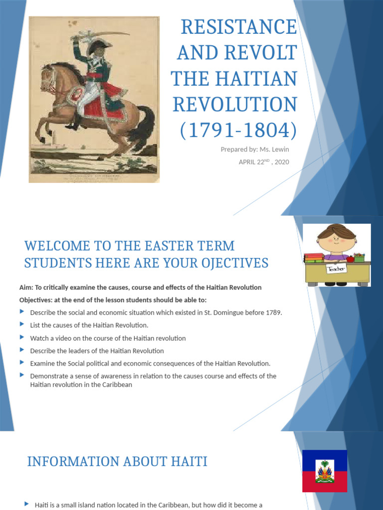 10 Arts - Haitian Revolution | PDF | Haiti | Slavery