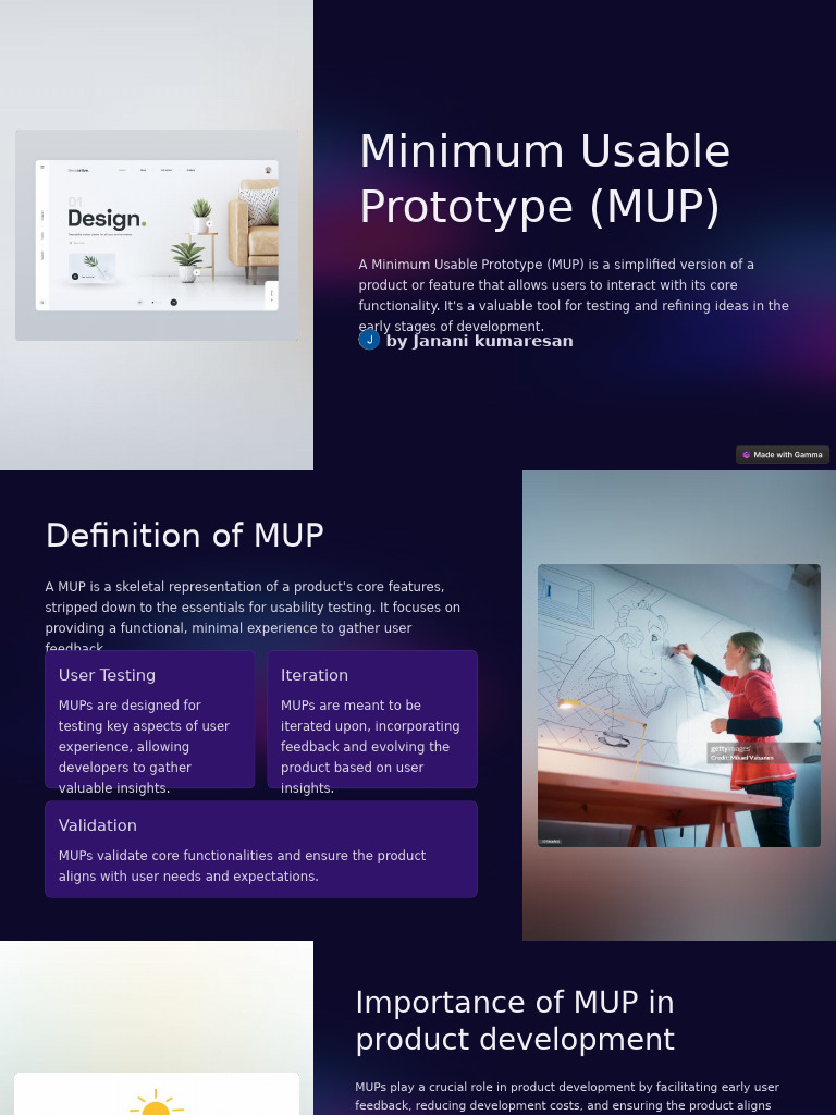Minimum Usable Prototype MUP | PDF | Usability | Computing