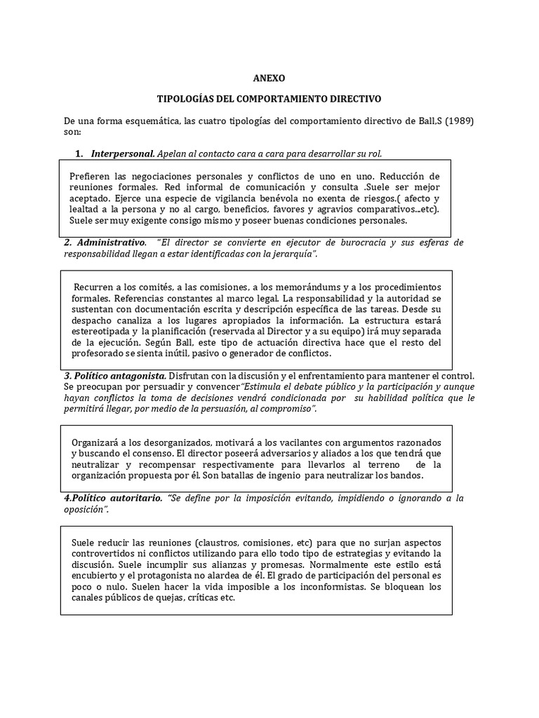 Actividad Estilos Directivos TEXTO | PDF