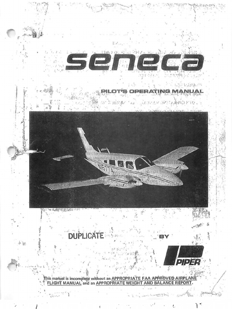 1975-Seneca-POH | PDF