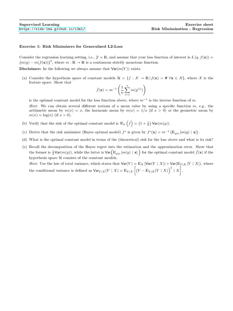 Ex Advriskmin 1 | PDF | Function (Mathematics) | Mean
