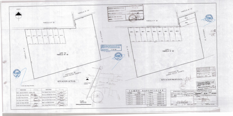 Plano Subdivision Anterior | PDF