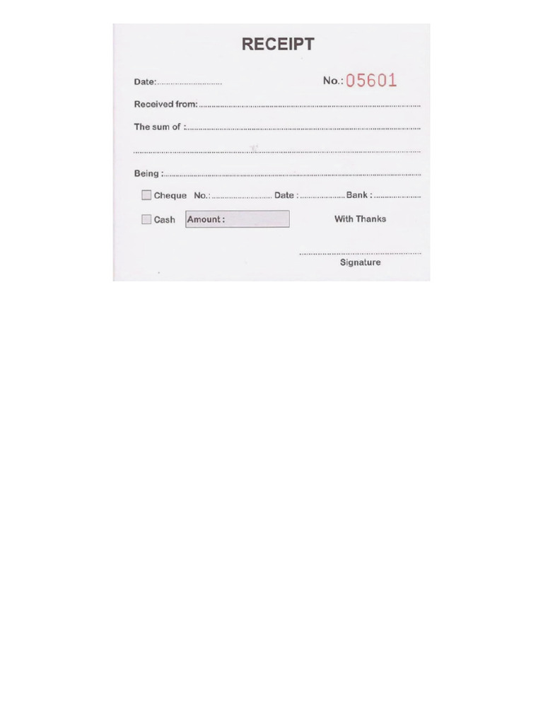 Payment Receipt for 2024 | PDF