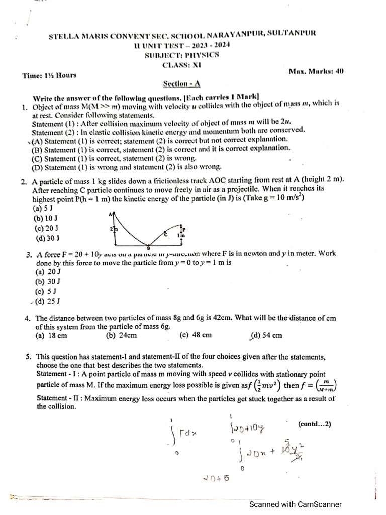 Ut-2 Xi SMCS NR 2023-24 | PDF
