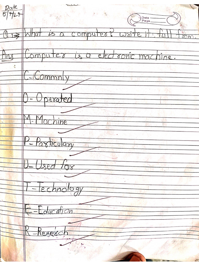 Computer Class 3 | PDF
