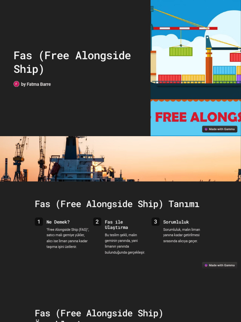 Fas Free Alongside Ship | PDF