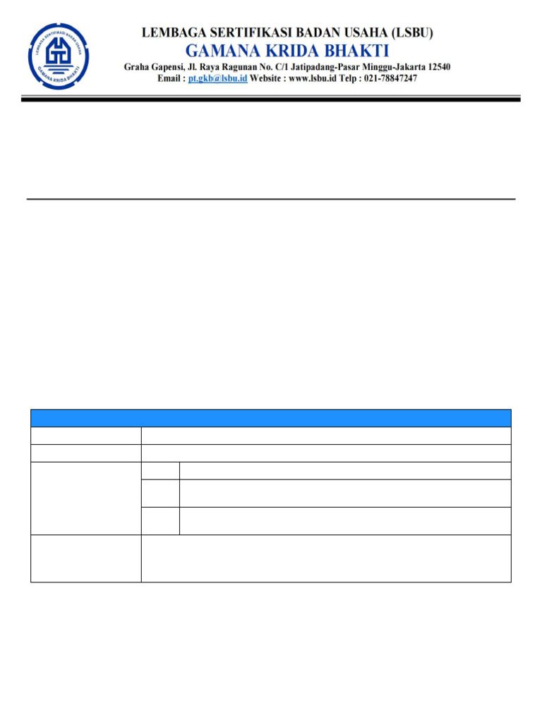 Detail Ruang Lingkup KBLI | PDF