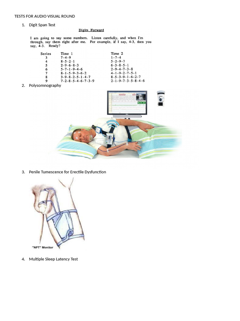 Tests For Audio Visual Round | PDF