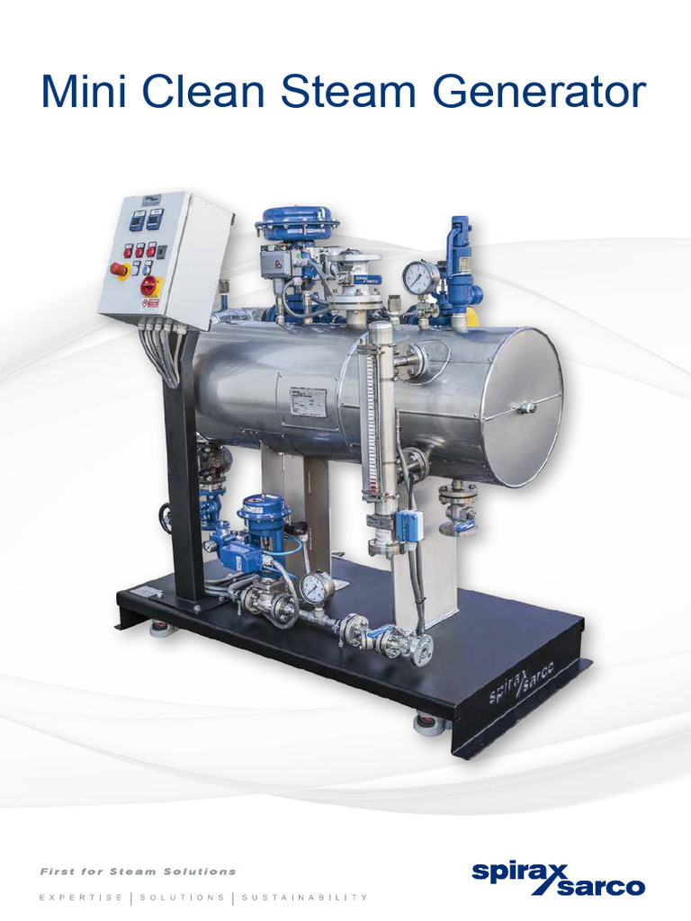 M CSG - Clean - Steam - Generator SB P486 22 EN | PDF | Sterilization ...