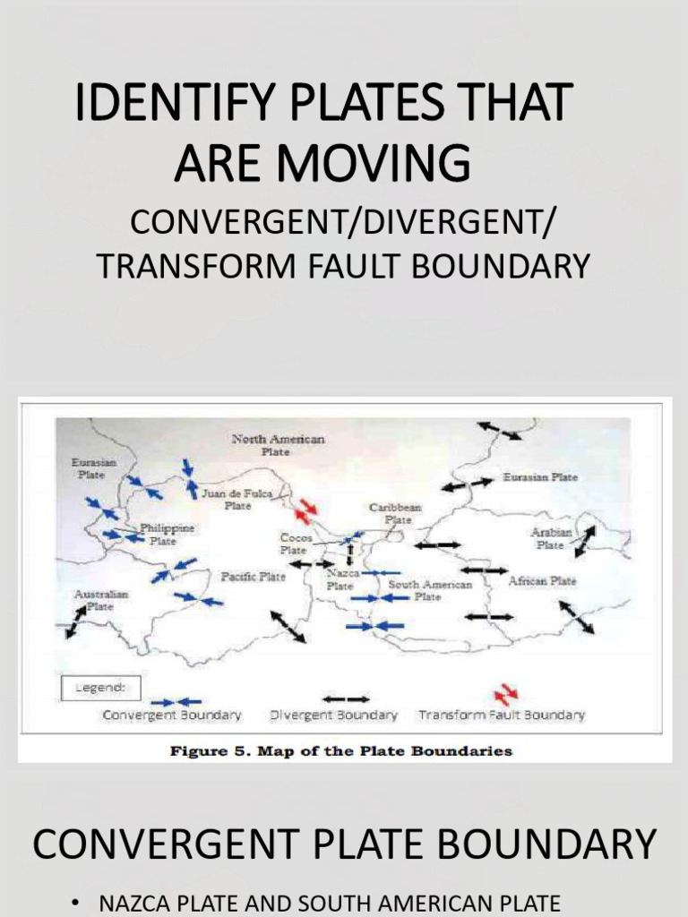 Identify Plates That Are Moving | PDF | Plate Tectonics | Volcano