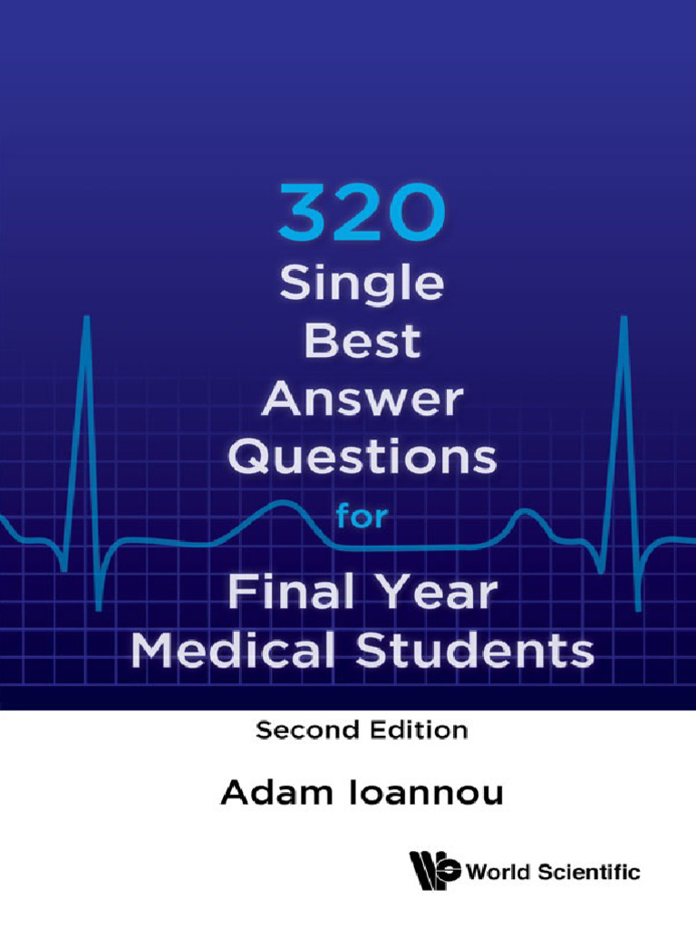 320 Single Best Answer Questions For Final Year Medical Students ...