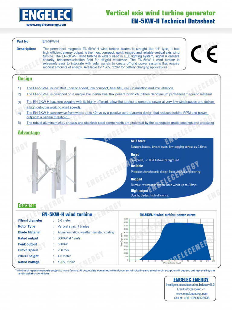 En-5kw-H Data Sheet | PDF