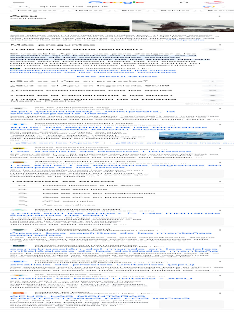 Que Es Un Apus - Buscar Con Google | PDF | Deidades | Creencia ...