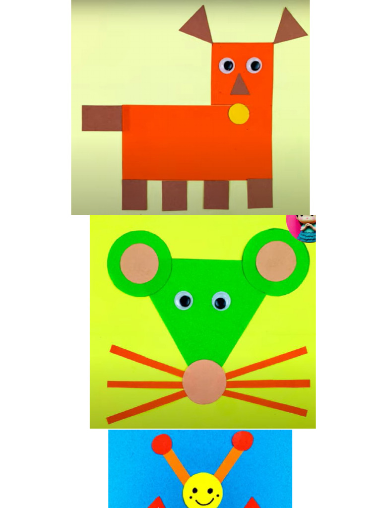 2D Shapes Animals | PDF