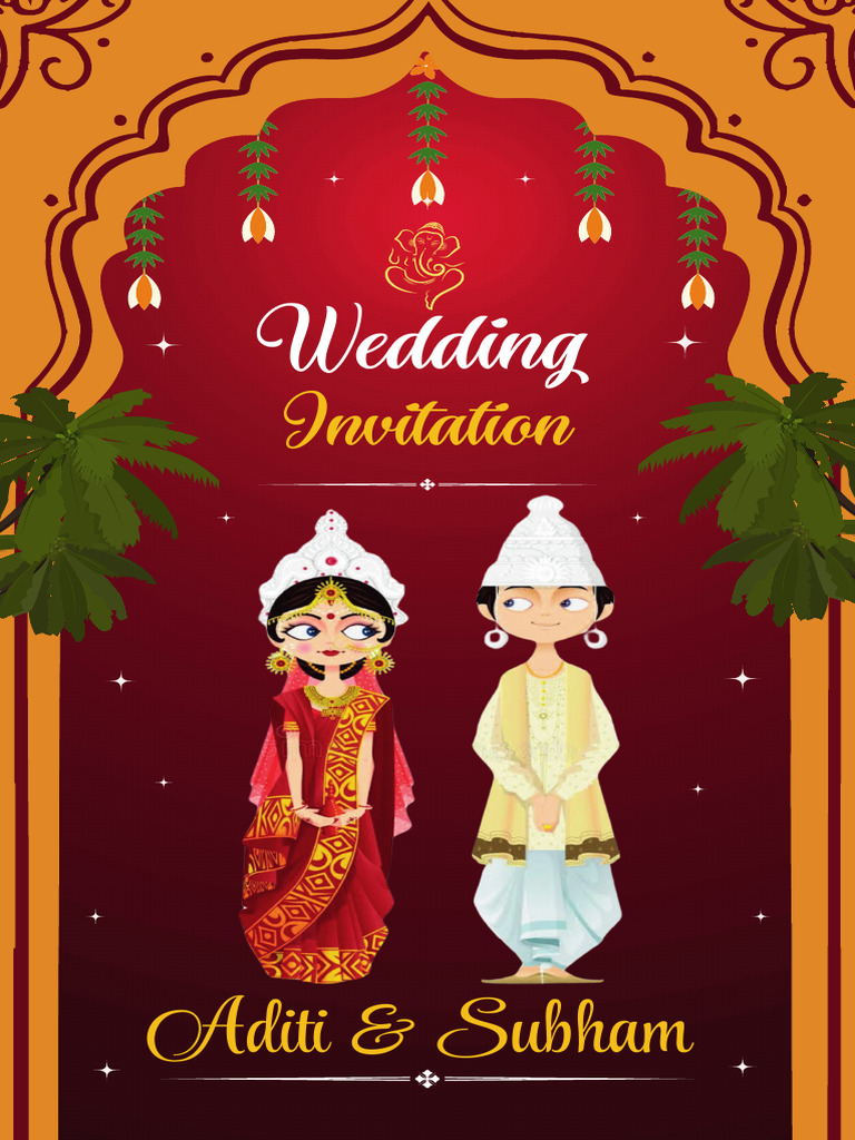 Aditi and Subham Ecard | PDF