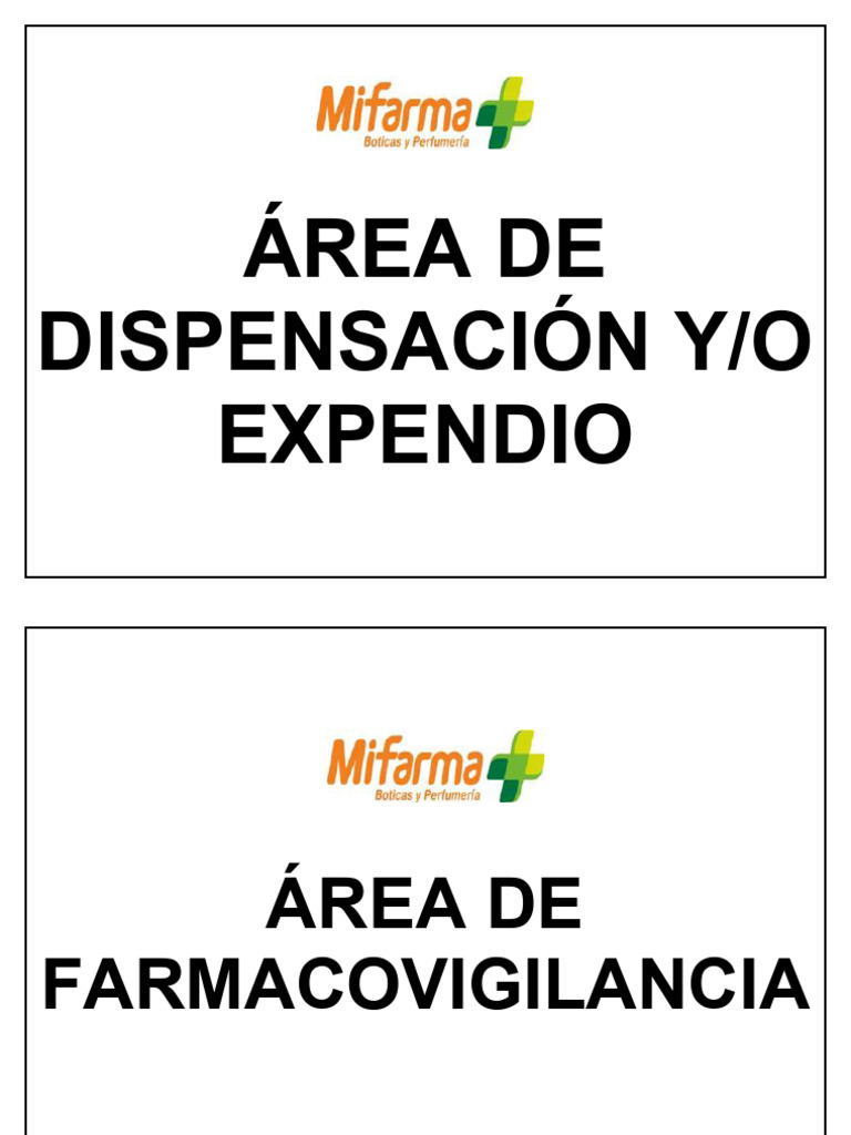 2.- ROTULOS DE AREAS MFA | PDF