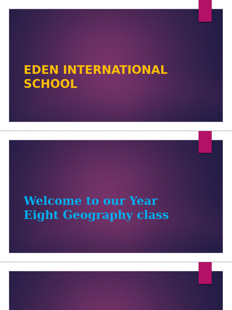 Year 8 Geography Overview and Exercises | PDF | Geography | Map