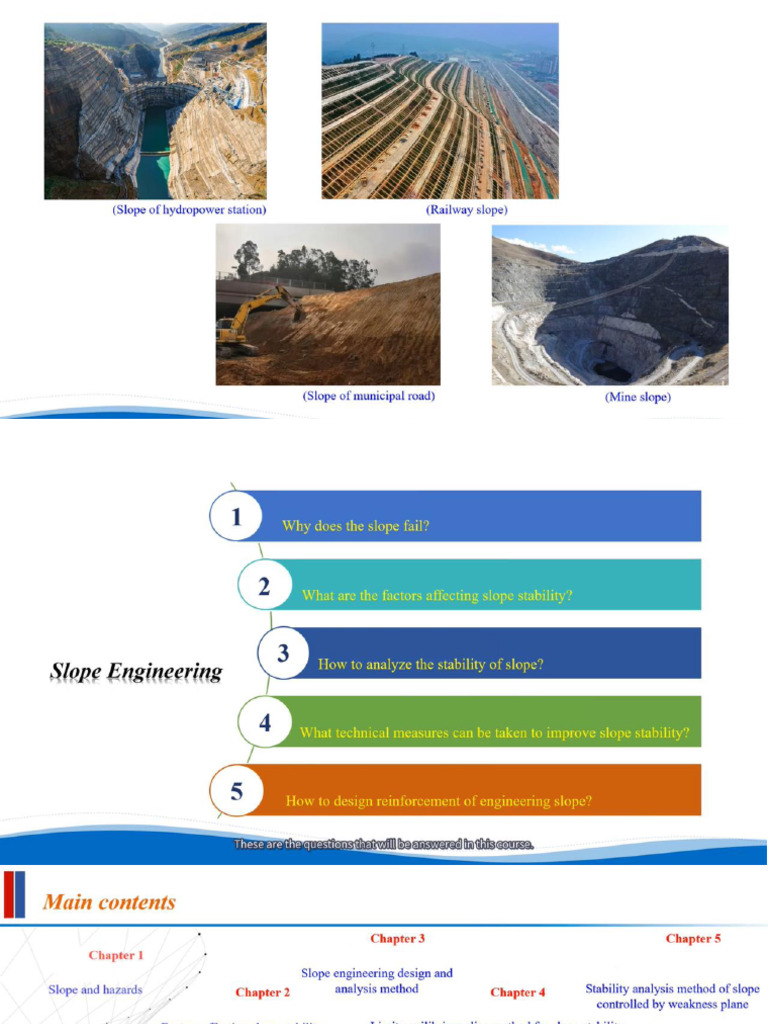 Lecture-1 Slope Stability Analysis | PDF