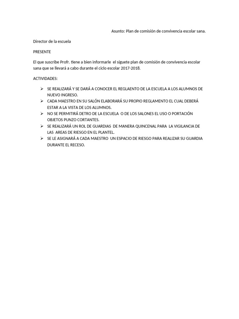 Plan de Comision | PDF