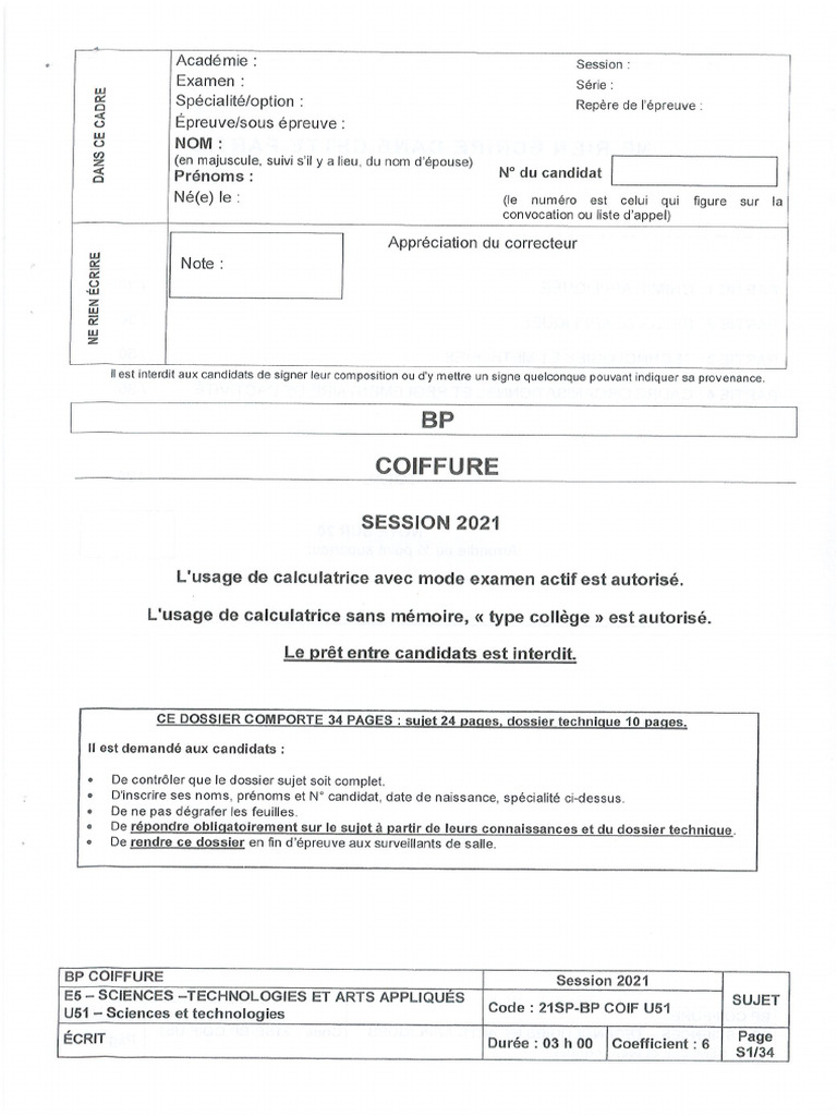 2021 sujet E5 | PDF