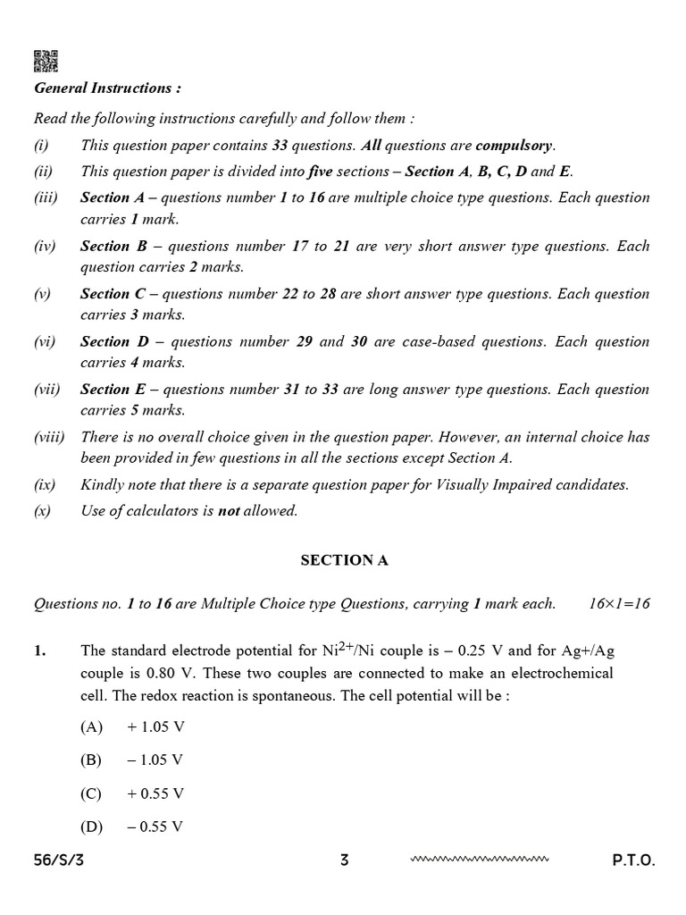 56 s 3 Chemistry | PDF | Chemical Compounds | Physical Chemistry