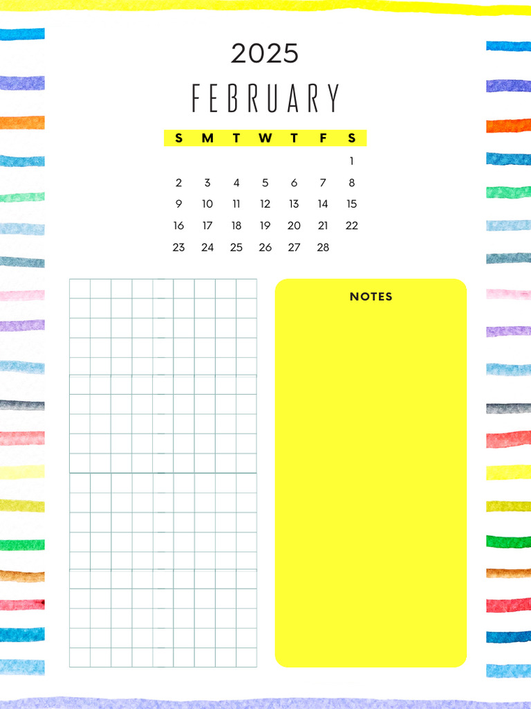 Printable Planner Feb | PDF
