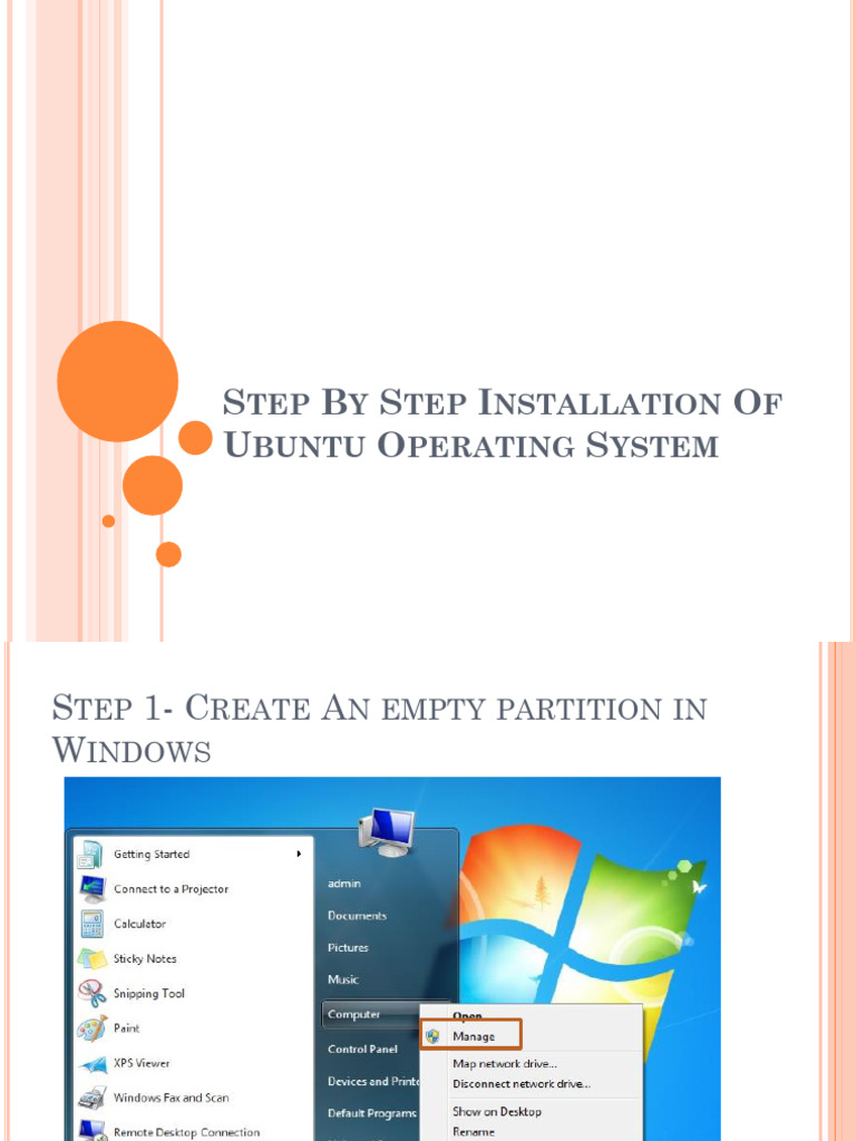 Ubuntu Installation & Managing Users | PDF