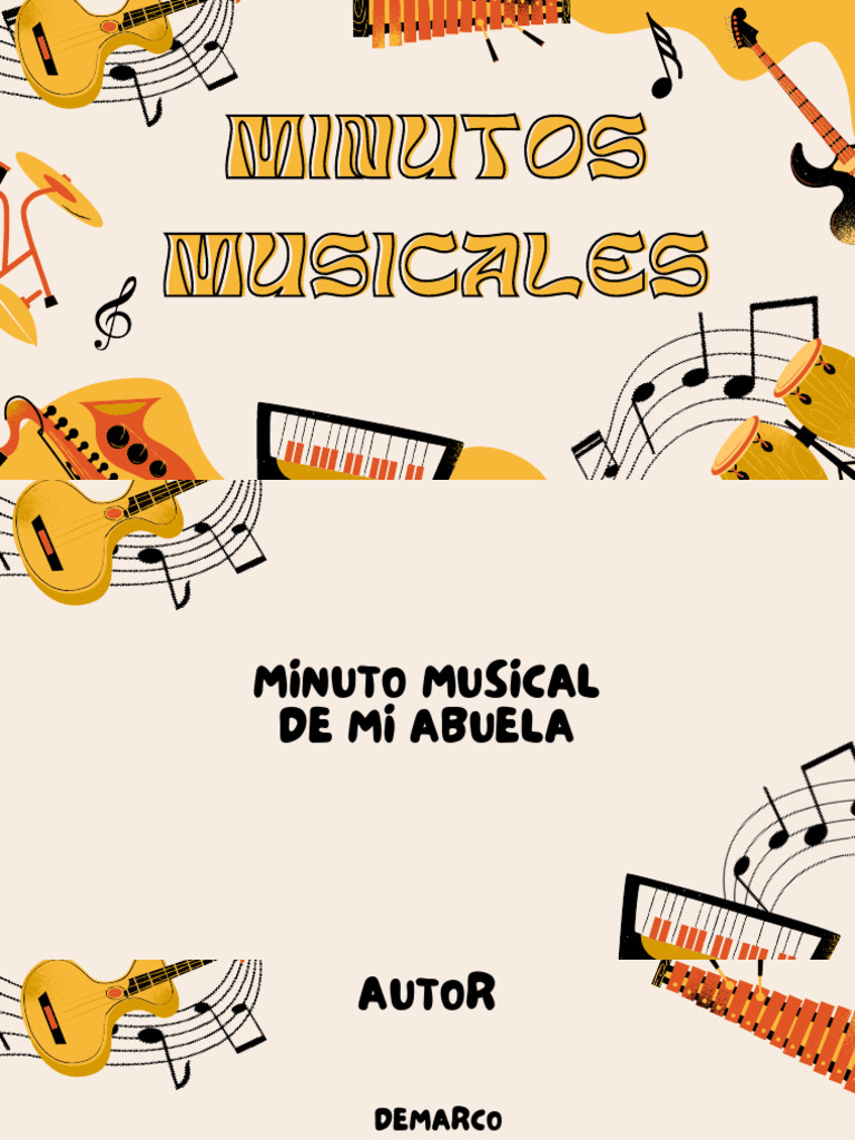 Minutos Musicales | PDF