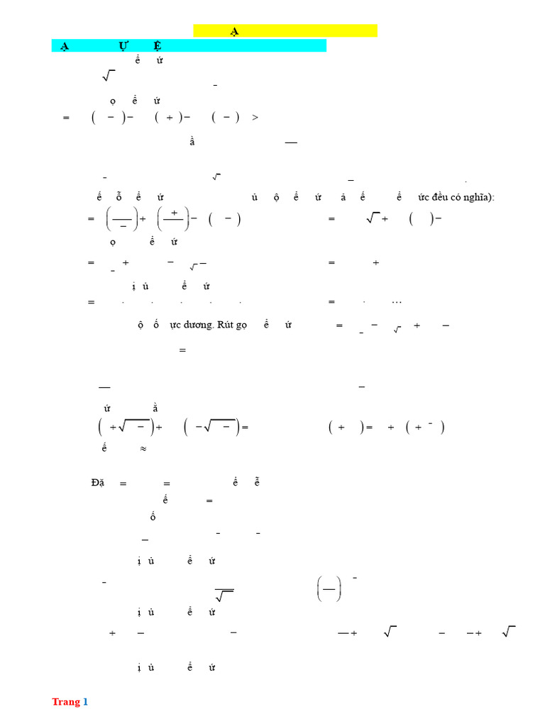 Bai Tap Tu Luan Toan 11 Bai 19 Logarit 3306 | PDF