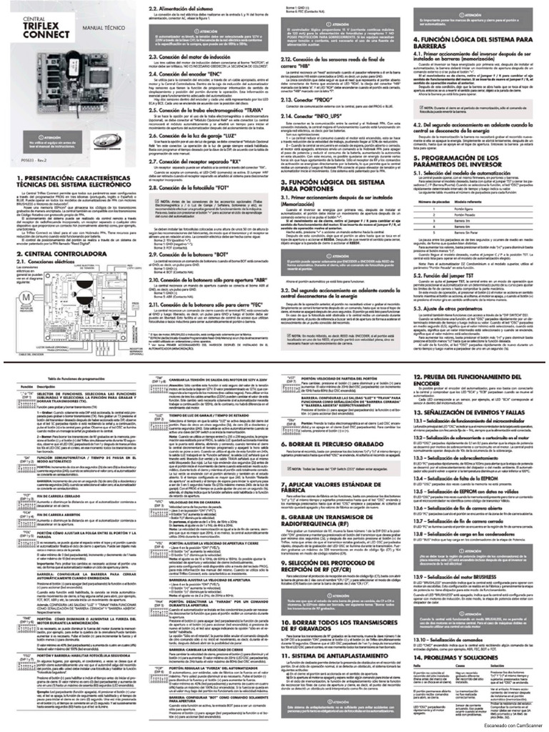 Manual Triflex Connect 3 | PDF