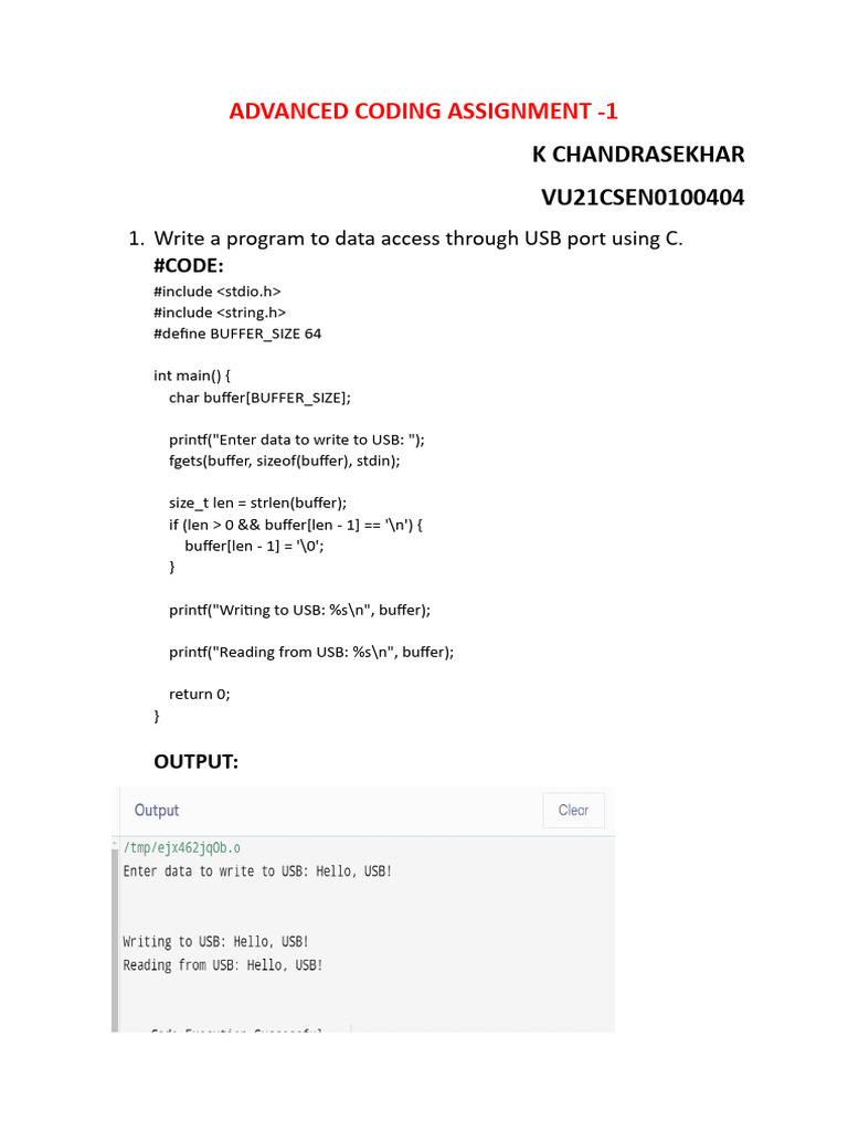 Advanced Coding Assignment - 1 (0404) | PDF Advanced Coding Assignment - 1 (0404) | PDF