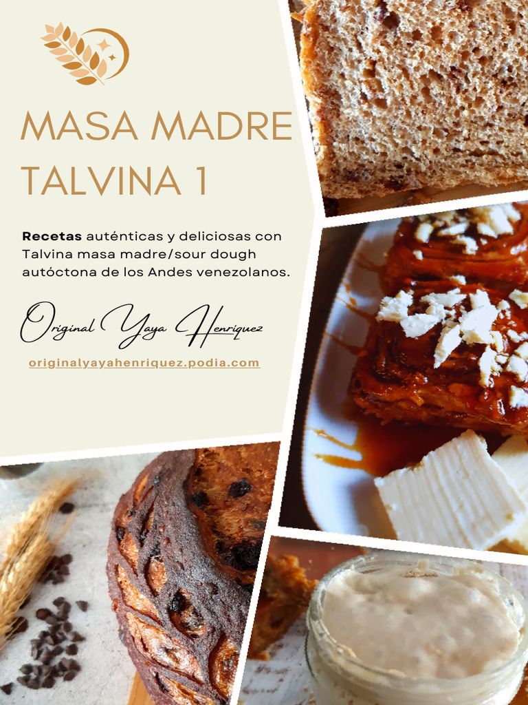 Madre Talvina Libro 1 | PDF | Panes | De masa fermentada