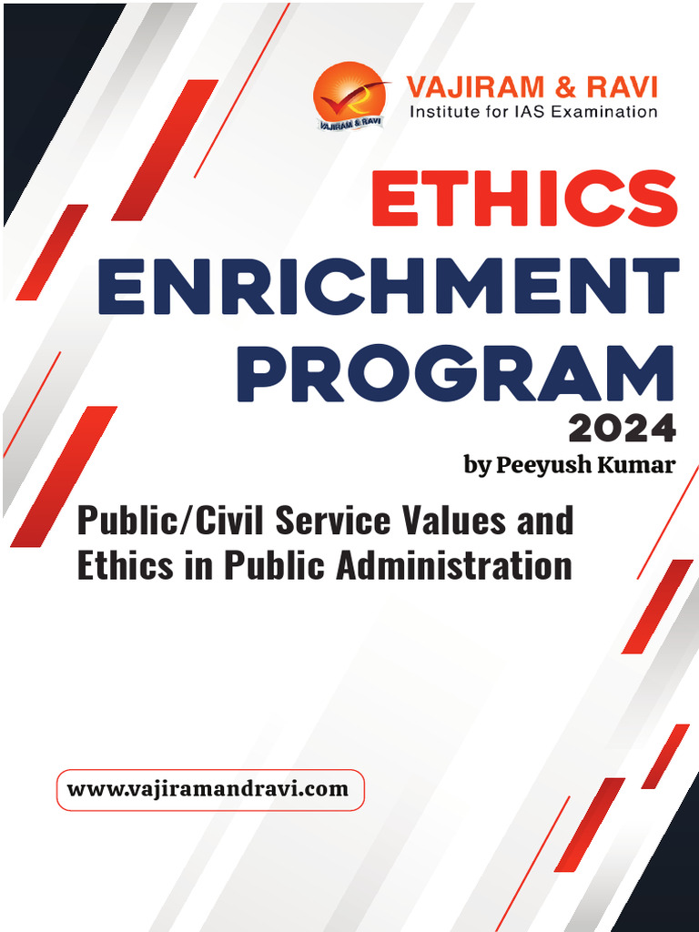 Ethics Enrichment Program 2024 Guide | PDF | Corporate Social ...
