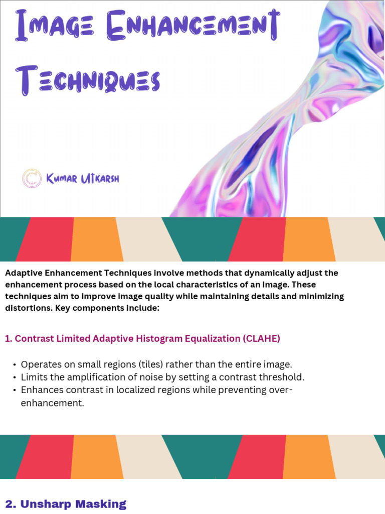 Adaptive Techniques | PDF | Computer Graphics | Image Processing