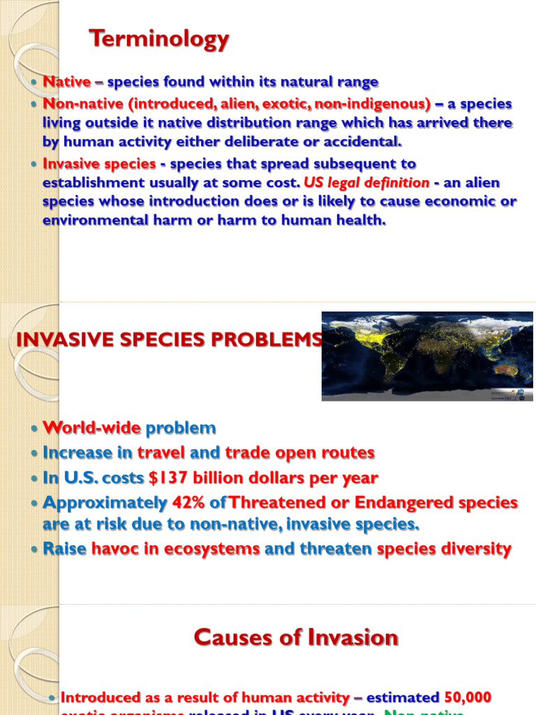 Understanding Invasive Species Impact | PDF