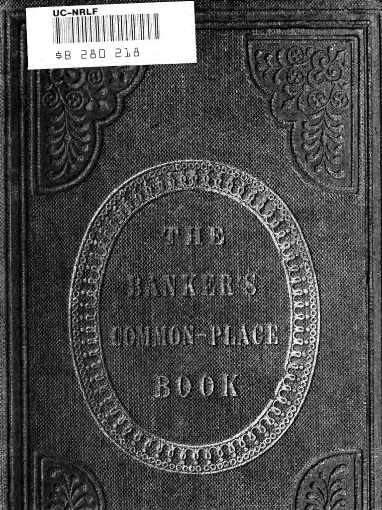 Bankers Book | Banks | Money