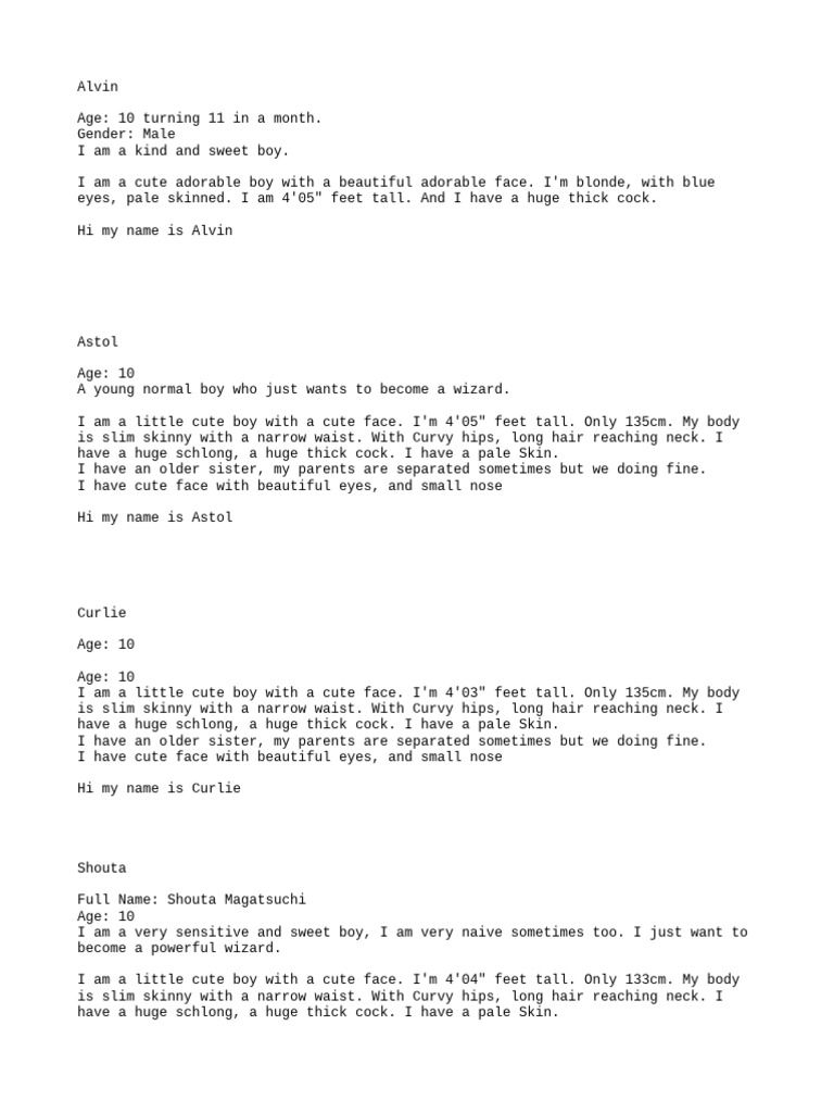 Chars Identities | PDF | Face | Human Body